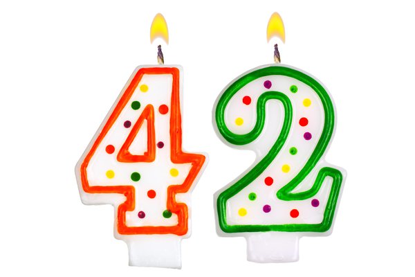 Cuarenta y dos en inglés | Traductor de español a inglés - inglés.com